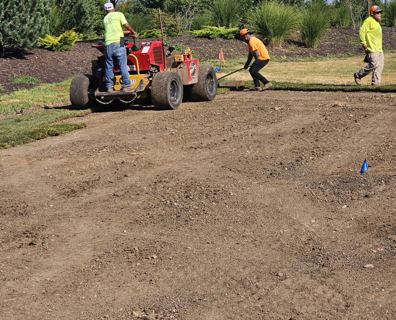 Site Prep - Briggs Traditional Turf Farm